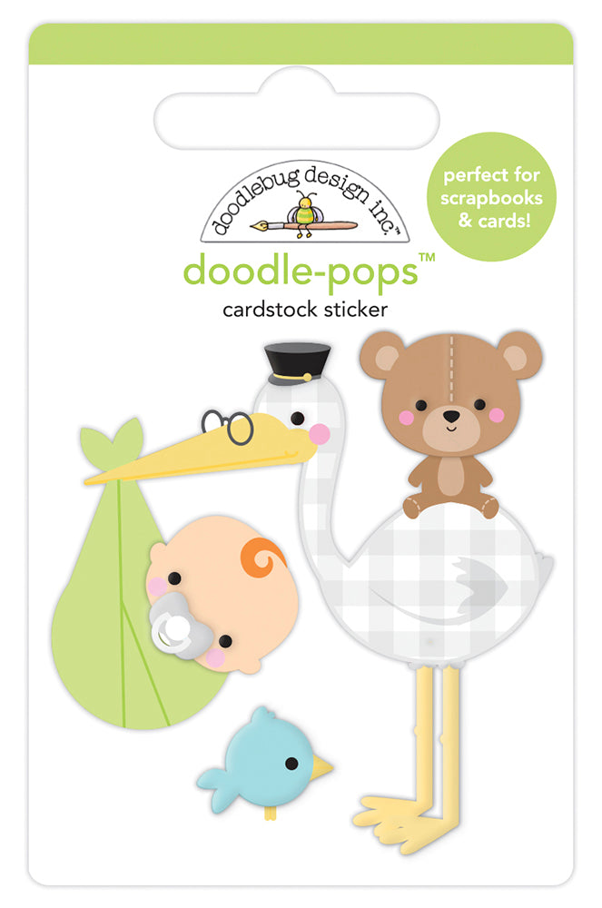 Doodlebug Design - Special Delivery Collection - Stickers - Doodle-Pop ...